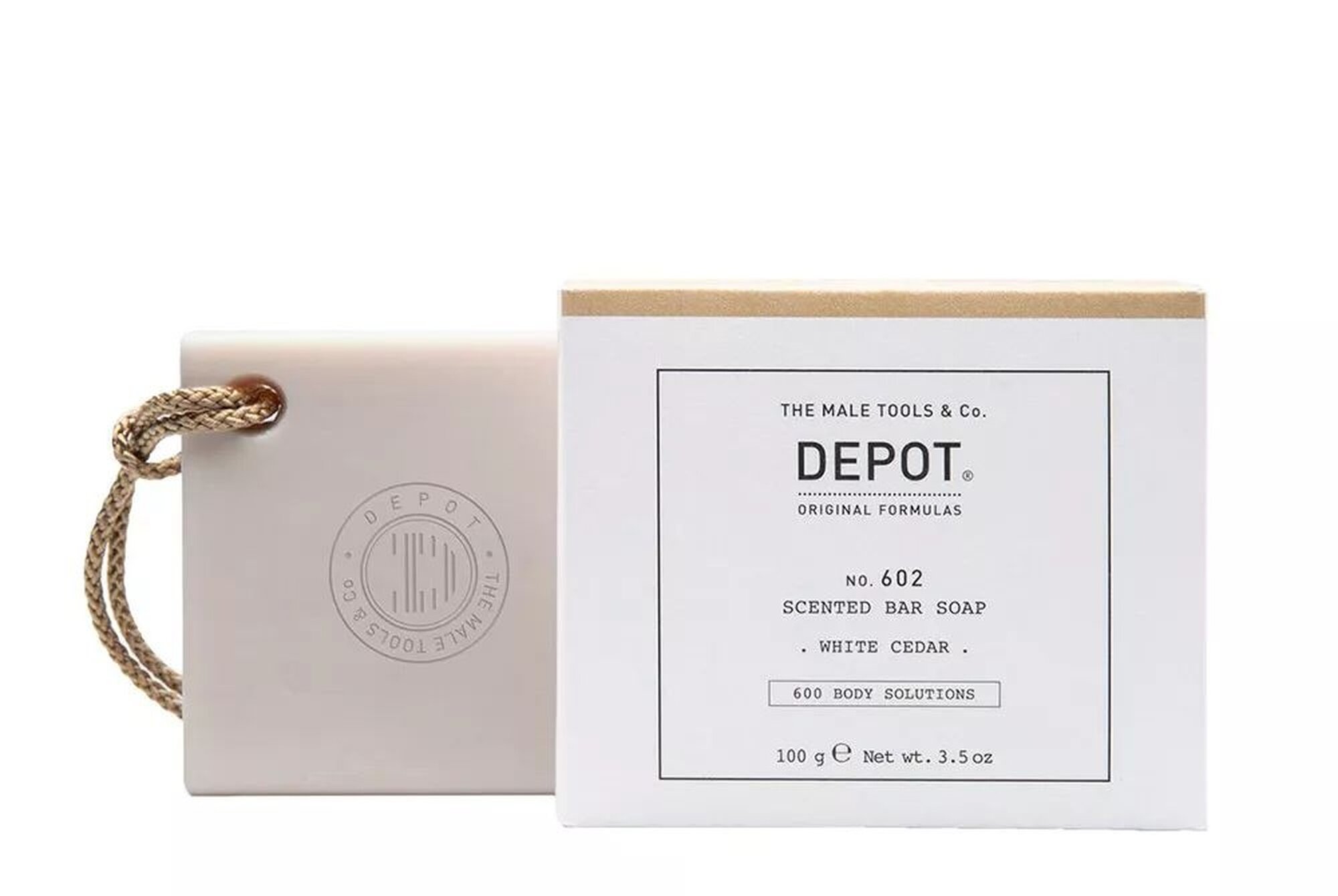 Мыло Depot №602 White Cedar, парфюмированное, для тела, 100гр