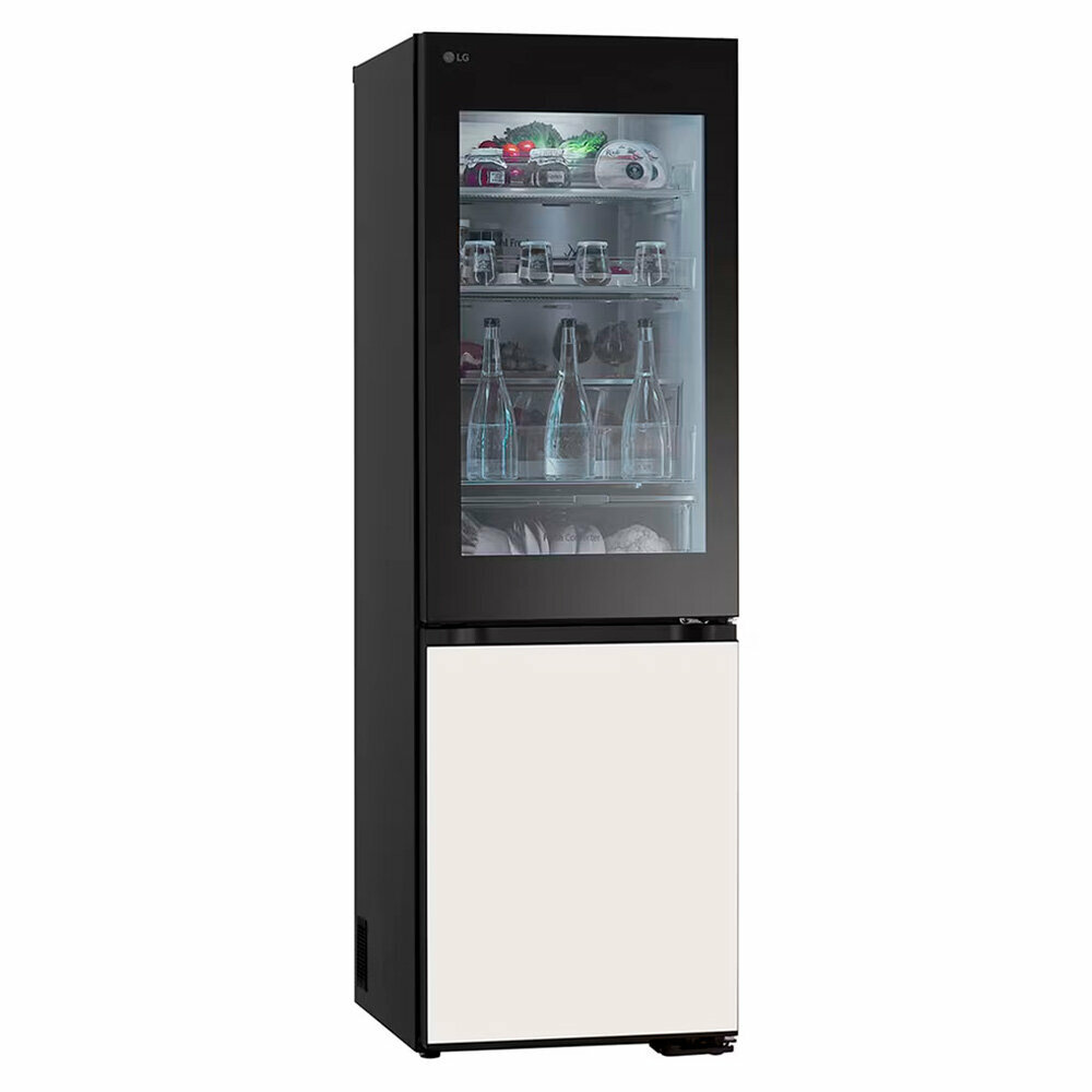 Холодильник LG GC-V459QG6W бежевый