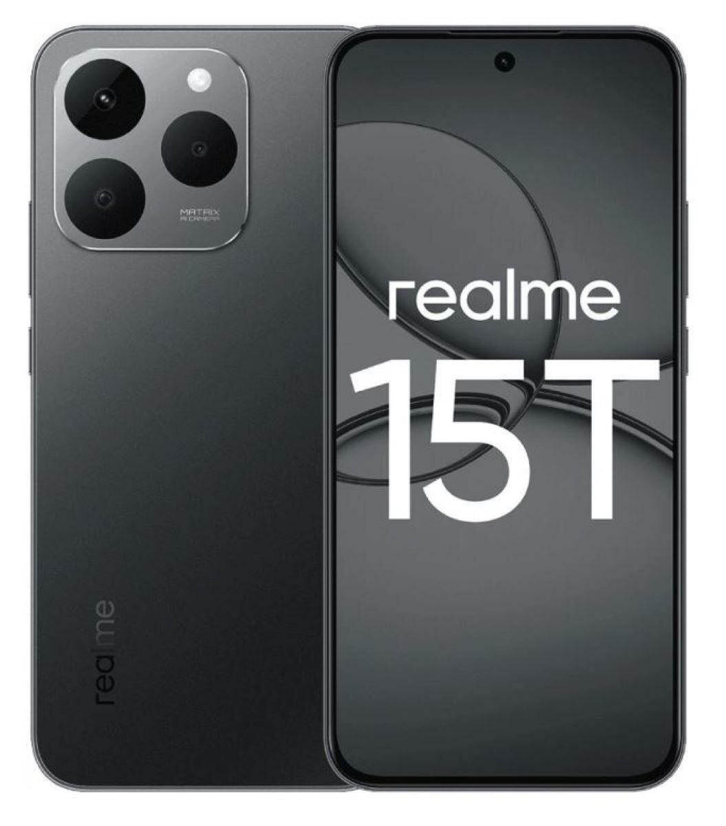 Смартфон realme 15T 12/256 Гб Suit Titanium 2 sim 6.57″ AMOLED, 120Hz 2G, 3G, 4G (LTE) 7000 mAh