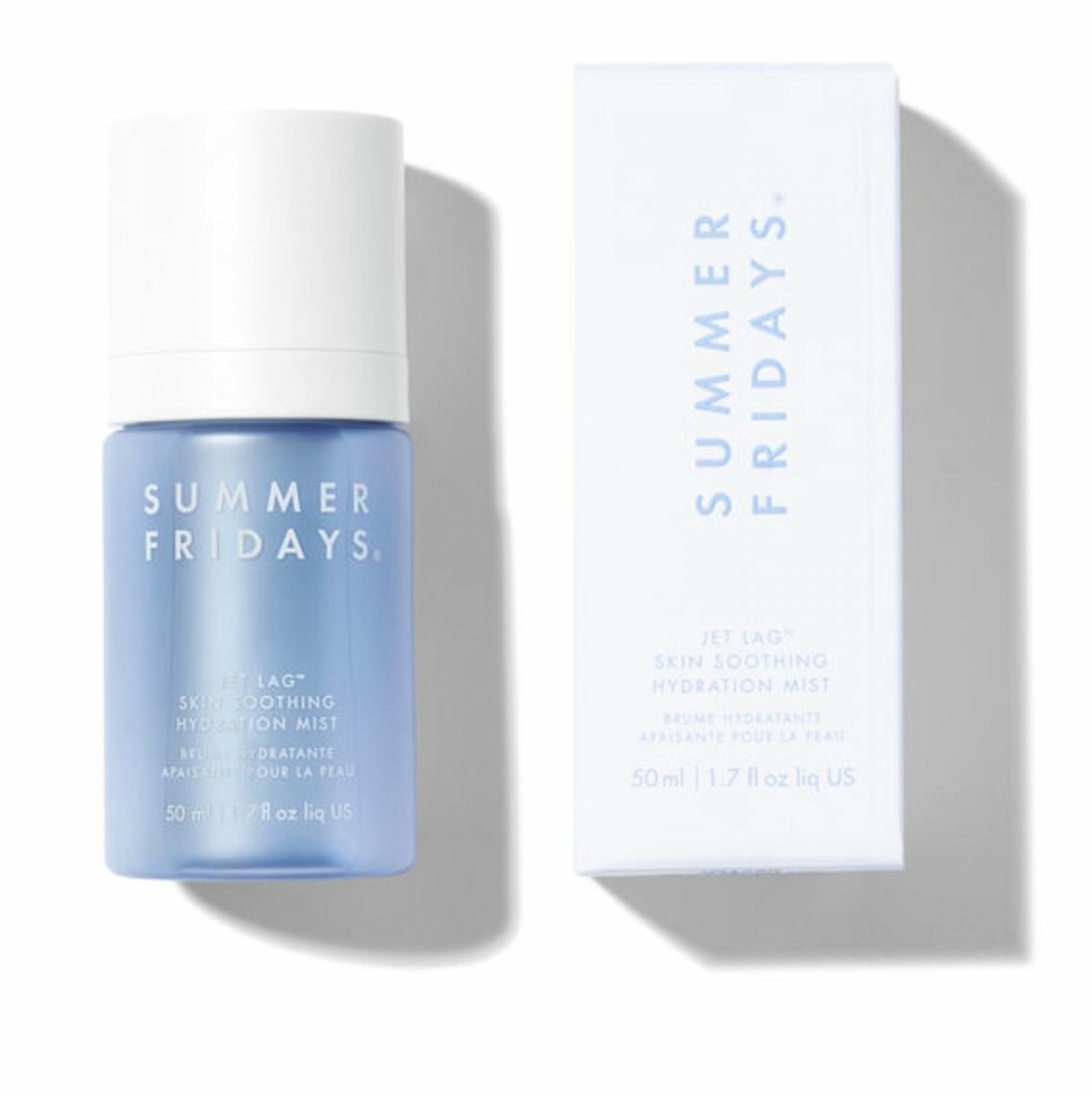 SUMMER FRIDAYS увлажняющий мист для лица Jet Lag skin soothing hydration mist 50ml
