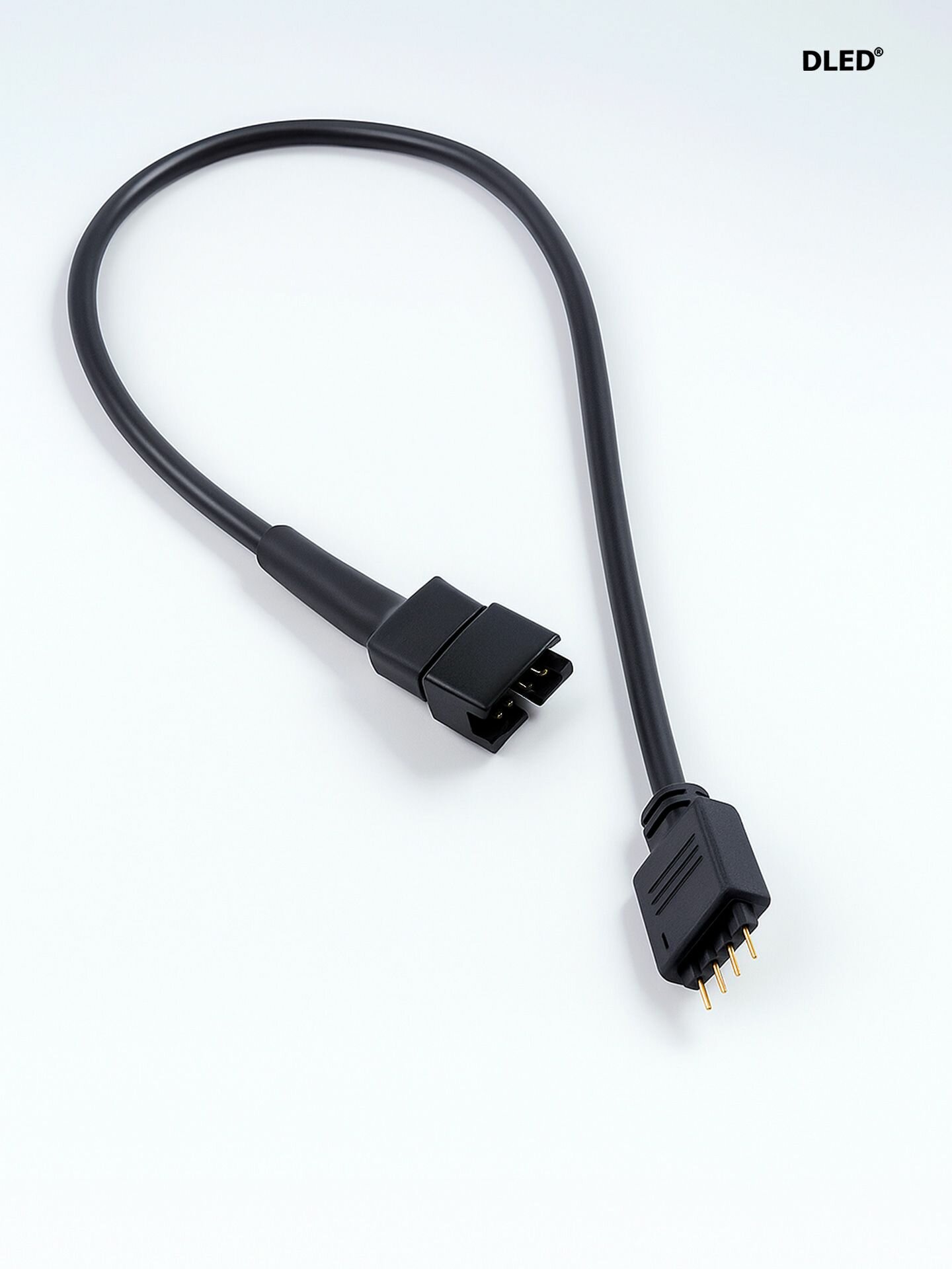 Кабель-удлинитель 30 см JST SM 4 pin (папа) - 12V 4-pin A-RGB, адаптер для подключения RGB-вентиляторов и светодиодной подсветки к материнской плате