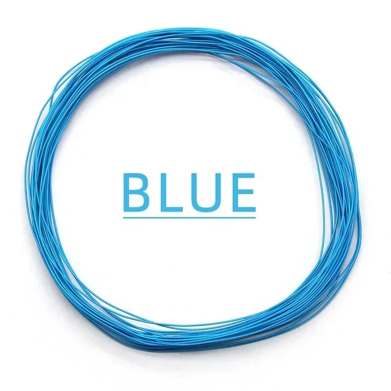 Электрический кабель UL1423 медный с серебряным покрытием 32 AWG, Blue, 10 Meters