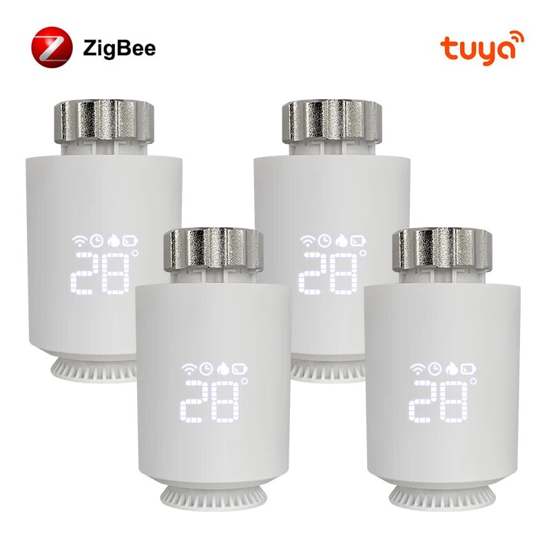 Умный термостат-клапан AVATTO ZigBee TRV06-4
