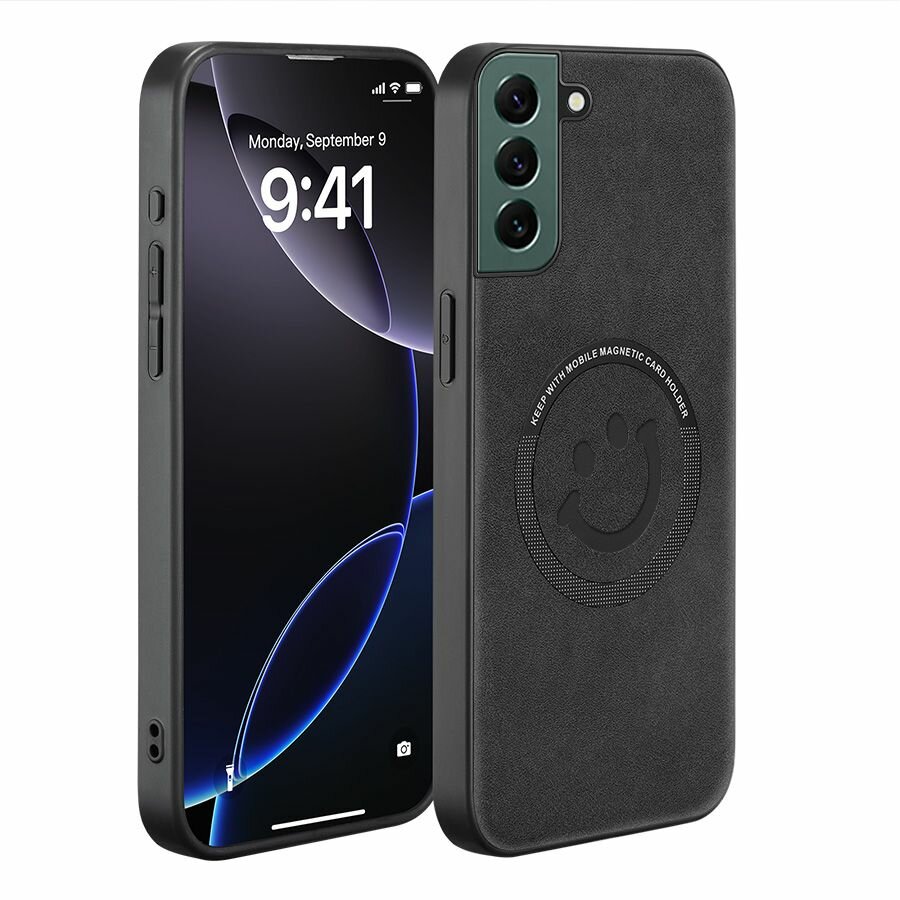 Чехол-Case MagSafe чехол для Samsung Galaxy S22(Самсунг Галакси с22) Нескользящий и удобный