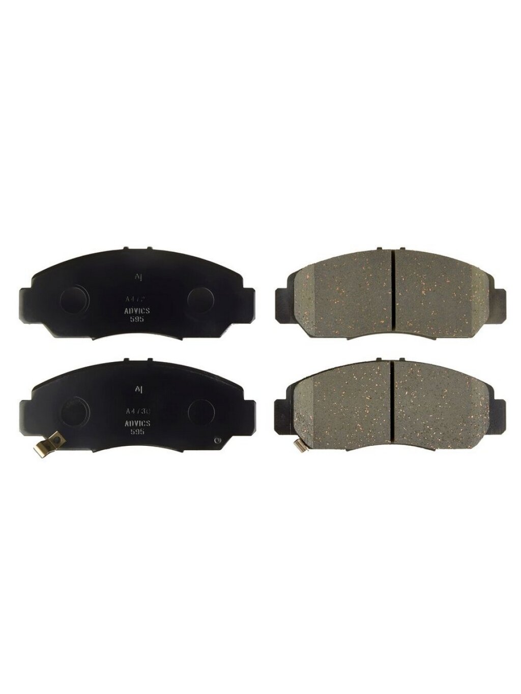 Колодки тормозные дисковые передние ADVICS SN595P