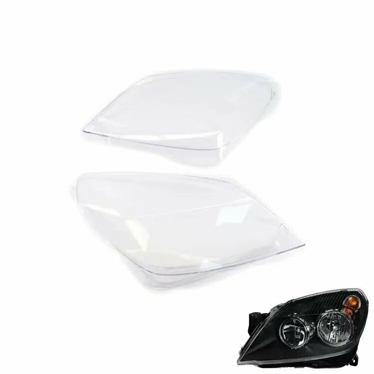 Стекло фары, арт. Astra_H_glass_b, 2 шт.