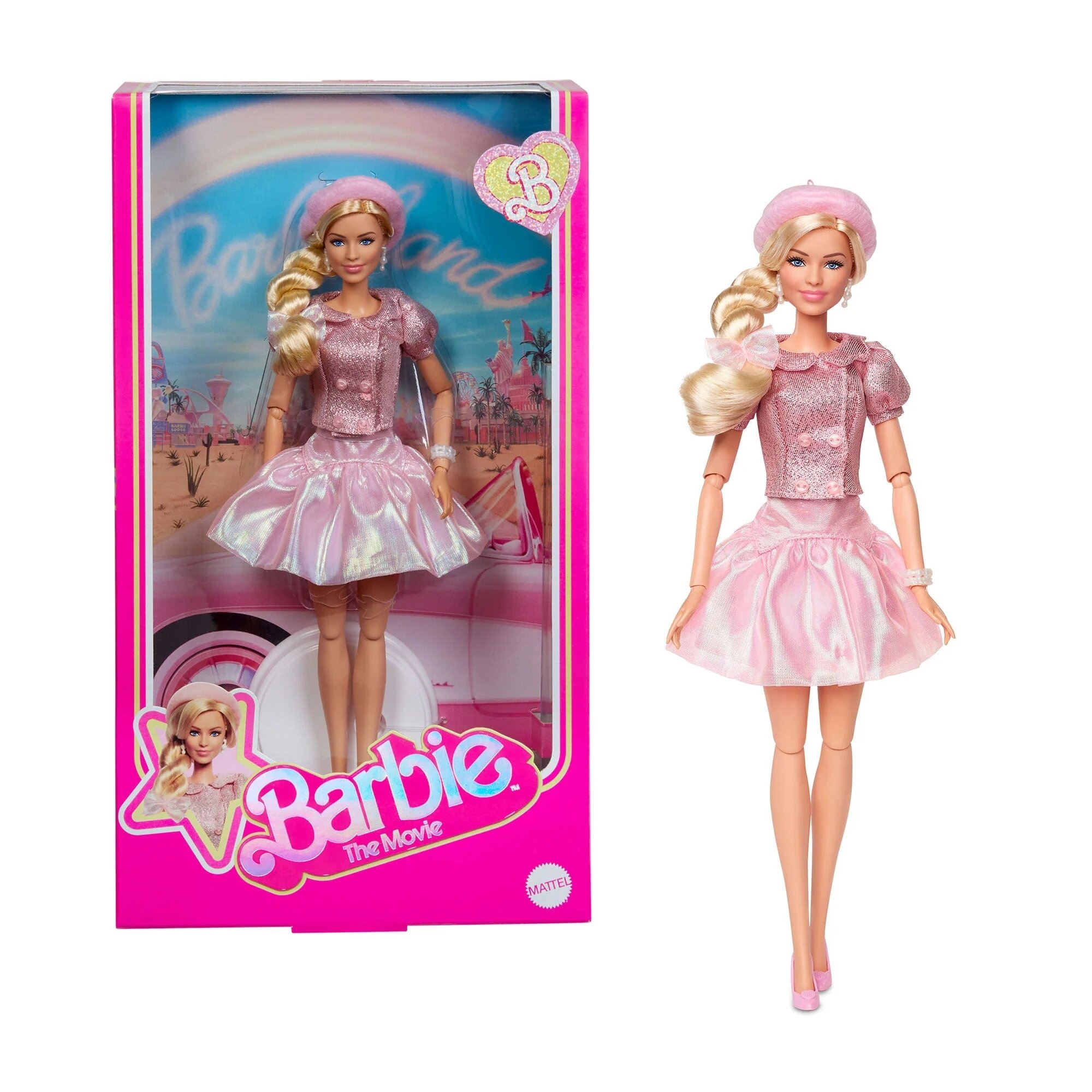 Кукла Barbie The Movie в розовом пышном платье