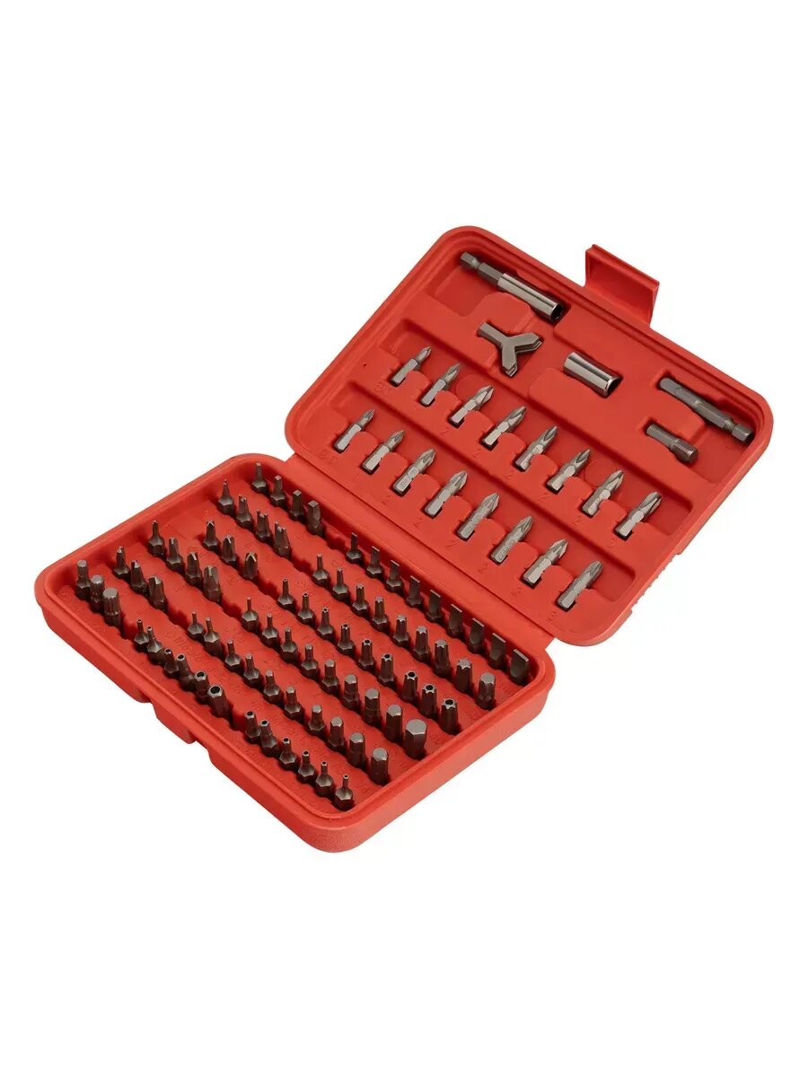 Набор бит для шуруповерта, адаптеры, 100 штук, SPARTA 113975