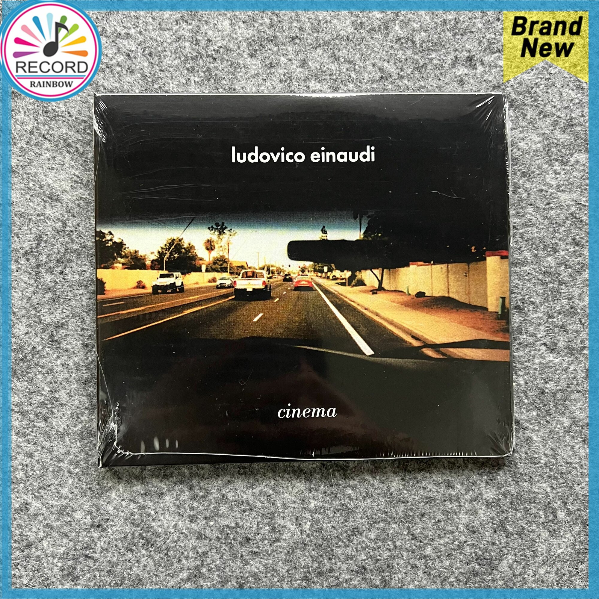 Ludovico Einaudi Cinema CD Совершенно новый Запечатанный Альбом
