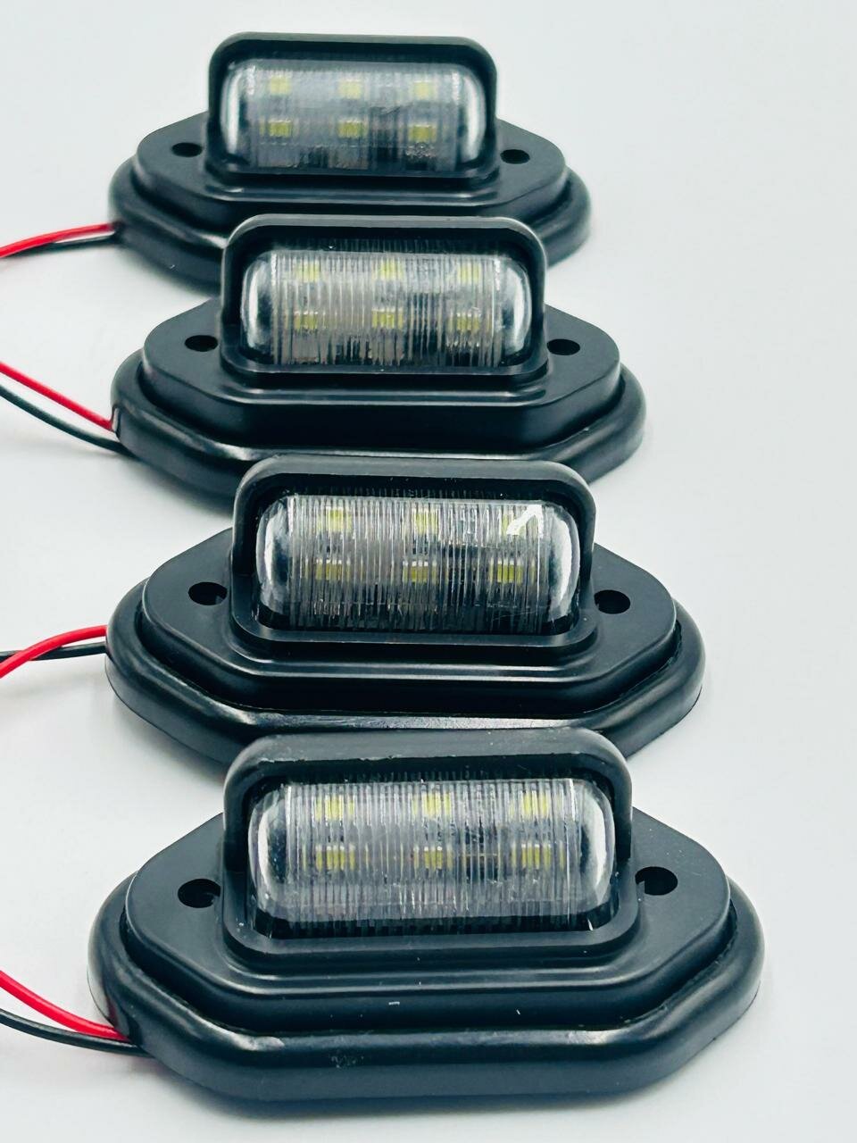 Универсальные Подсветка номера 12-24V 4шт