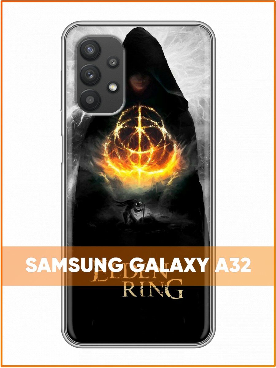 Чехол для Samsung Galaxy A32 с принтом Elden Ring (Самсунг Галакси А32)