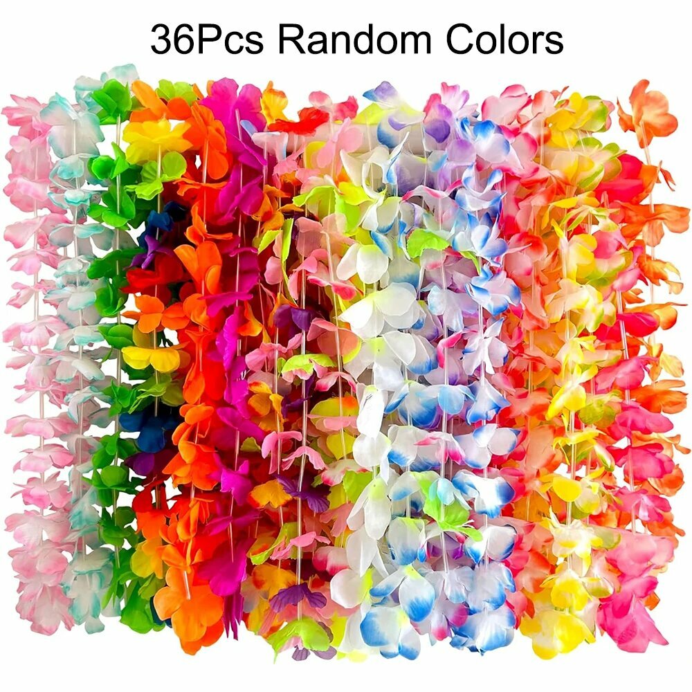 Набор из 36/50 штук гавайских ожерелий Surpsea 36pcs(Mixed)