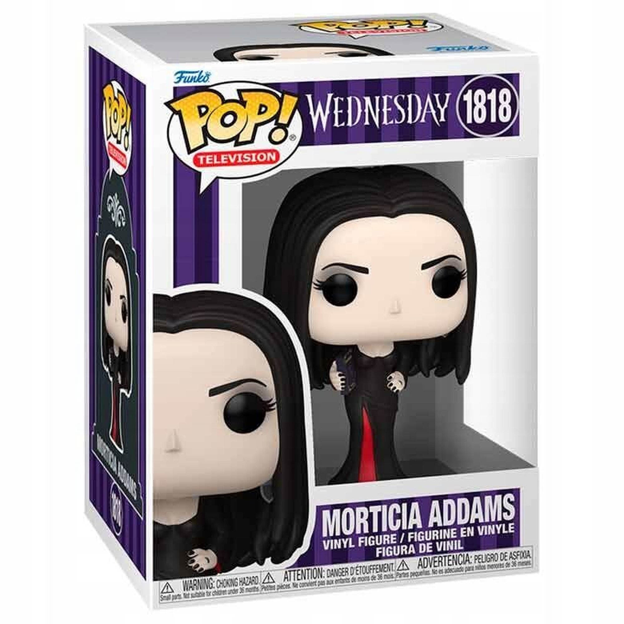 Фигурки Funko Pop TELEVISION - Коллекционная фигурка Wednesday Мортиша Аддамс - Фанко 1818
