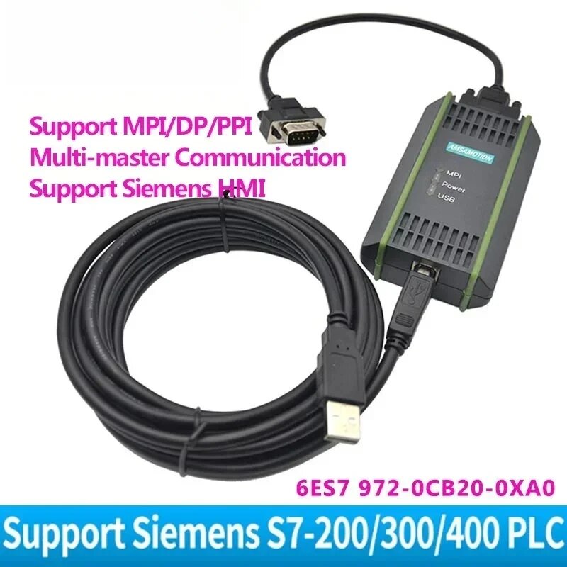 Кабель USB-MPI PPI для Siemens S7-200 300 AMX-200