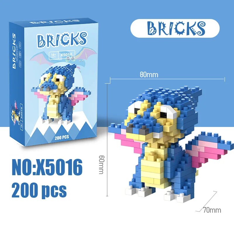 Конструктор BRICKS Динозавр X5016, 200 деталей