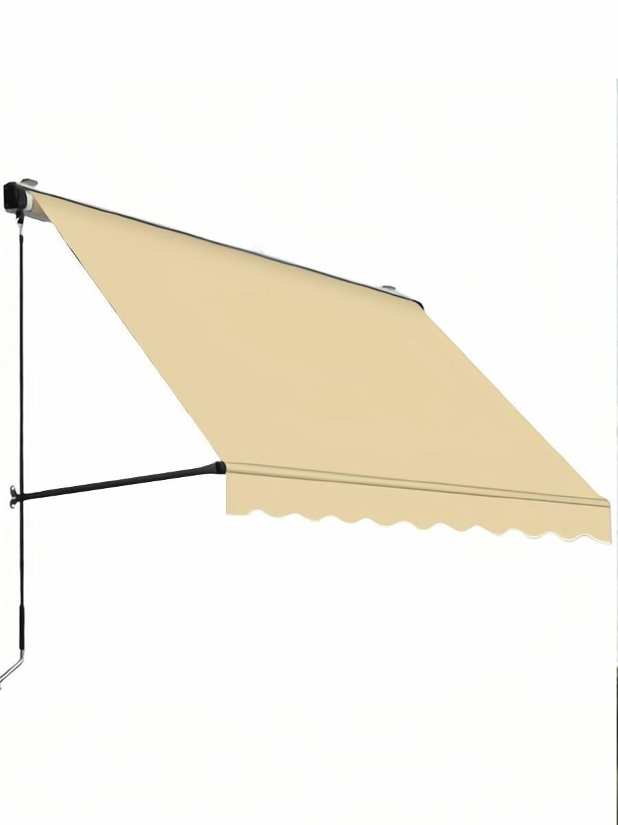 Эксклюзивная локтевая маркиза из алюминия для балконов террас и веранд выдвижная конструкция