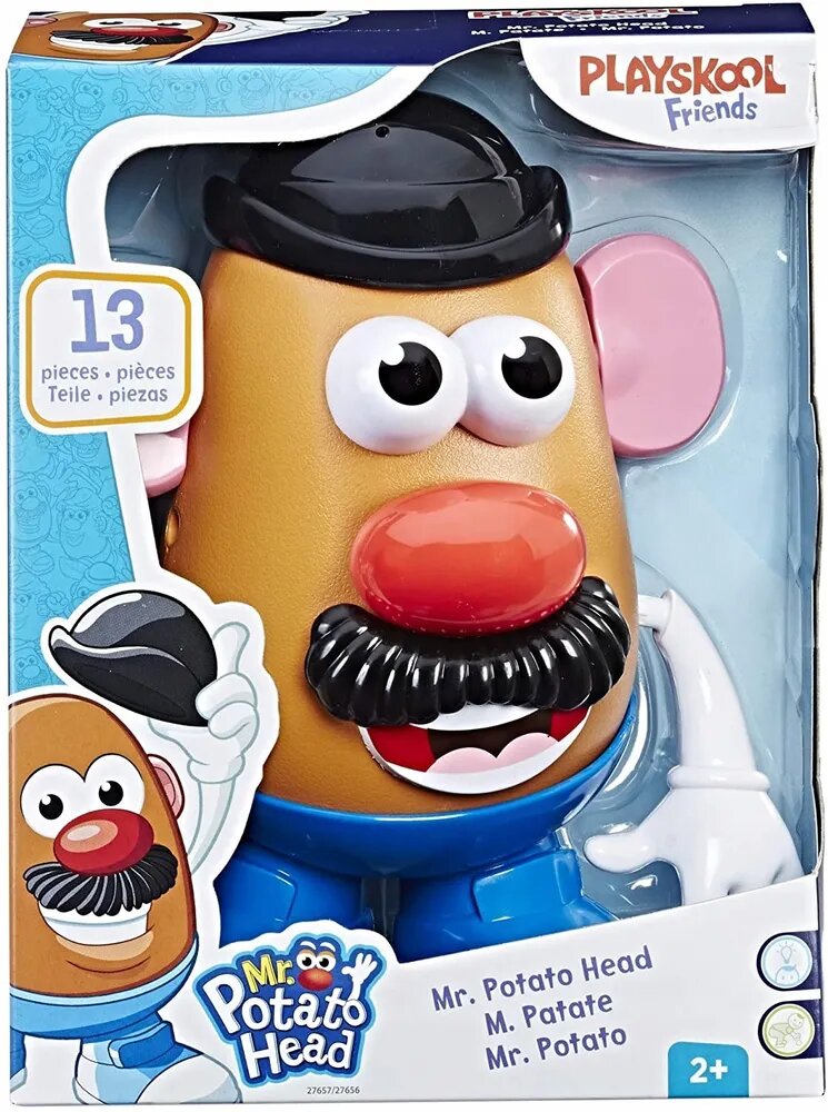 Hasbro Playskool Friends Mr Potato Head Action Figure/Мистер Картофельная голова, соберите фигурку героя игрушки, Подходит для детей старше 3 лет