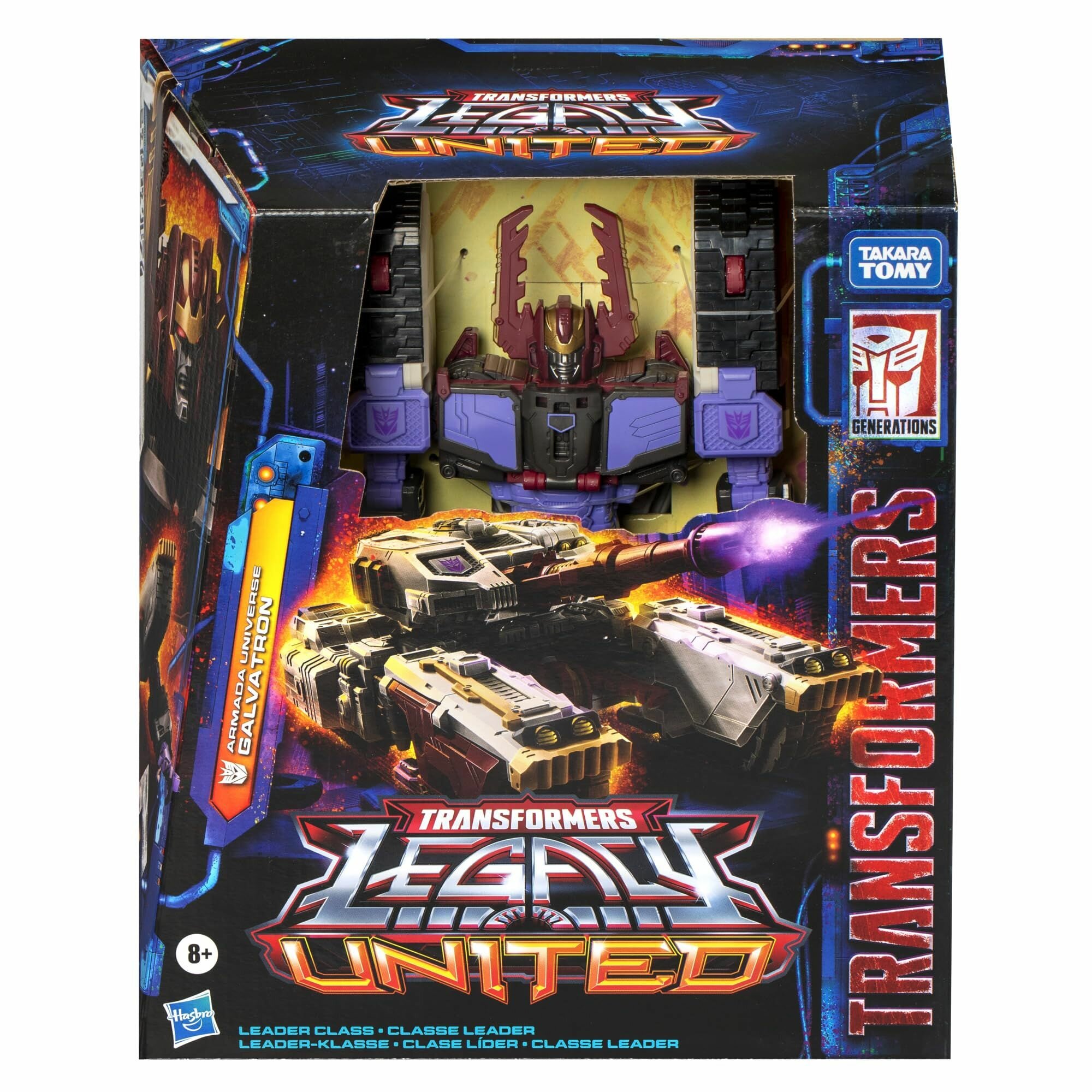 Takara Tomy Hasbro Transformers Legacy United Evolution Leader Armada / 7-дюймовые Шарнирные Фигурки Героев Классических Фильмов, Коллекционные Игрушки-машинки Для Мальчиков, Трансформеры