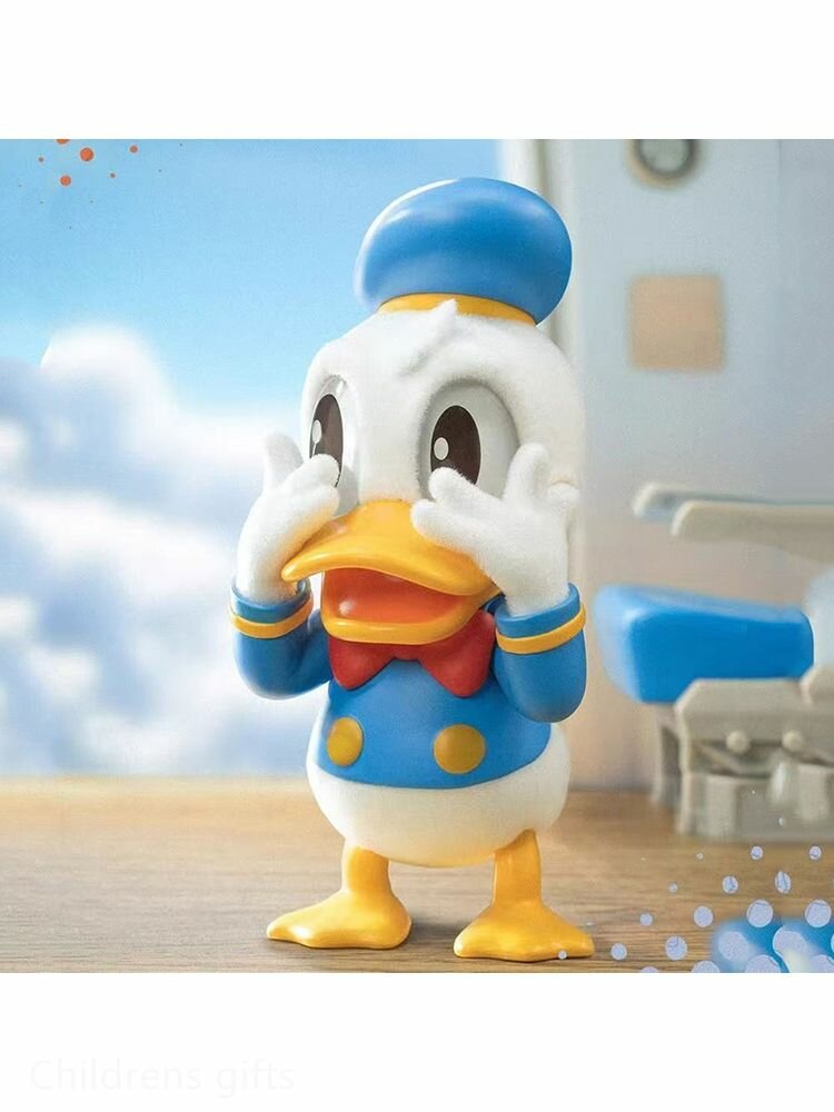 Симпатичная игрушечная модель домика Микки Мяомяо ручной работы из серии "Милый Дональд Дак"
