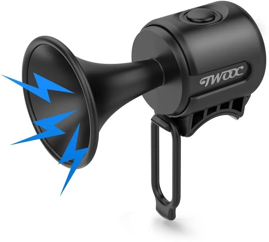 Электрический звонок для велосипеда, громкий сигнал, 120 дб, для самоката, электронный гудок, клаксон