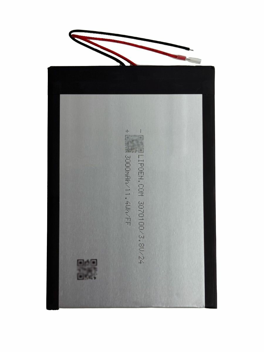 Аккумулятор (батарея) для планшета универсальный 3,7 V / 3000 mAh / 68мм x 99мм x 3мм / без коннектора