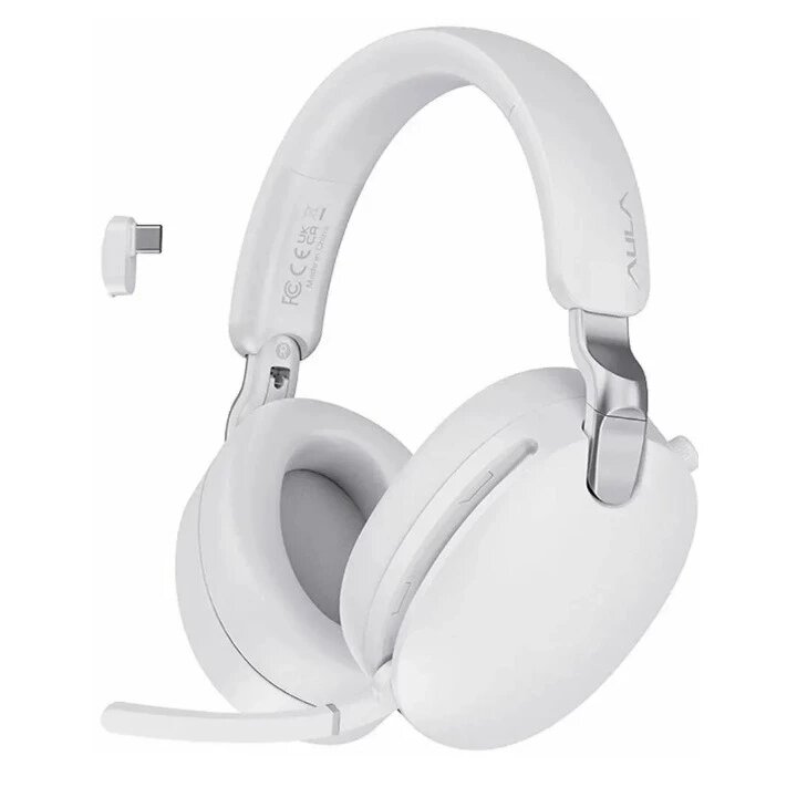 Наушники накладные беспроводные AULA A500 White