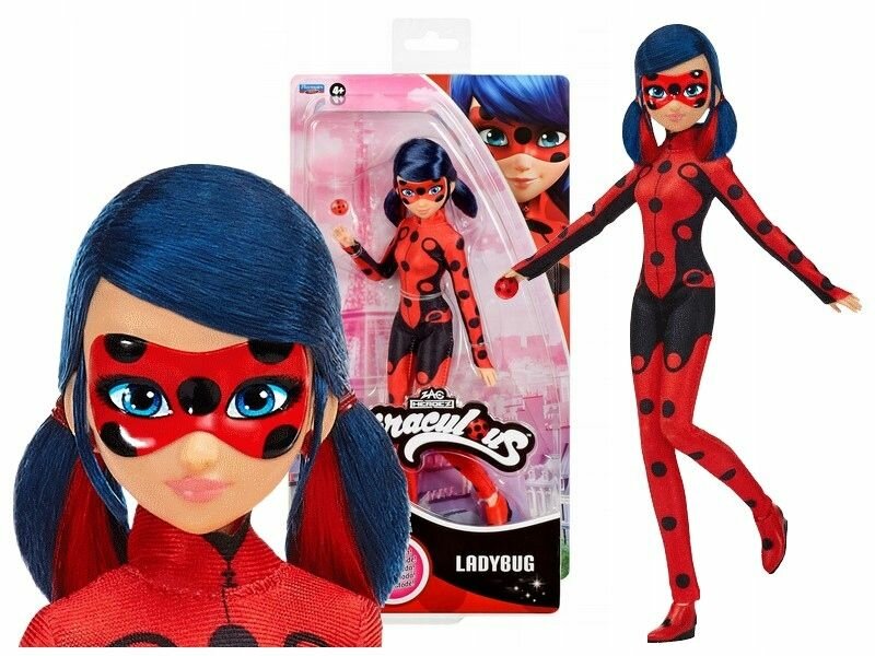 Кукла Playmates Toys Miraculous - Кукла Леди Баг с аксессуарами - 50164
