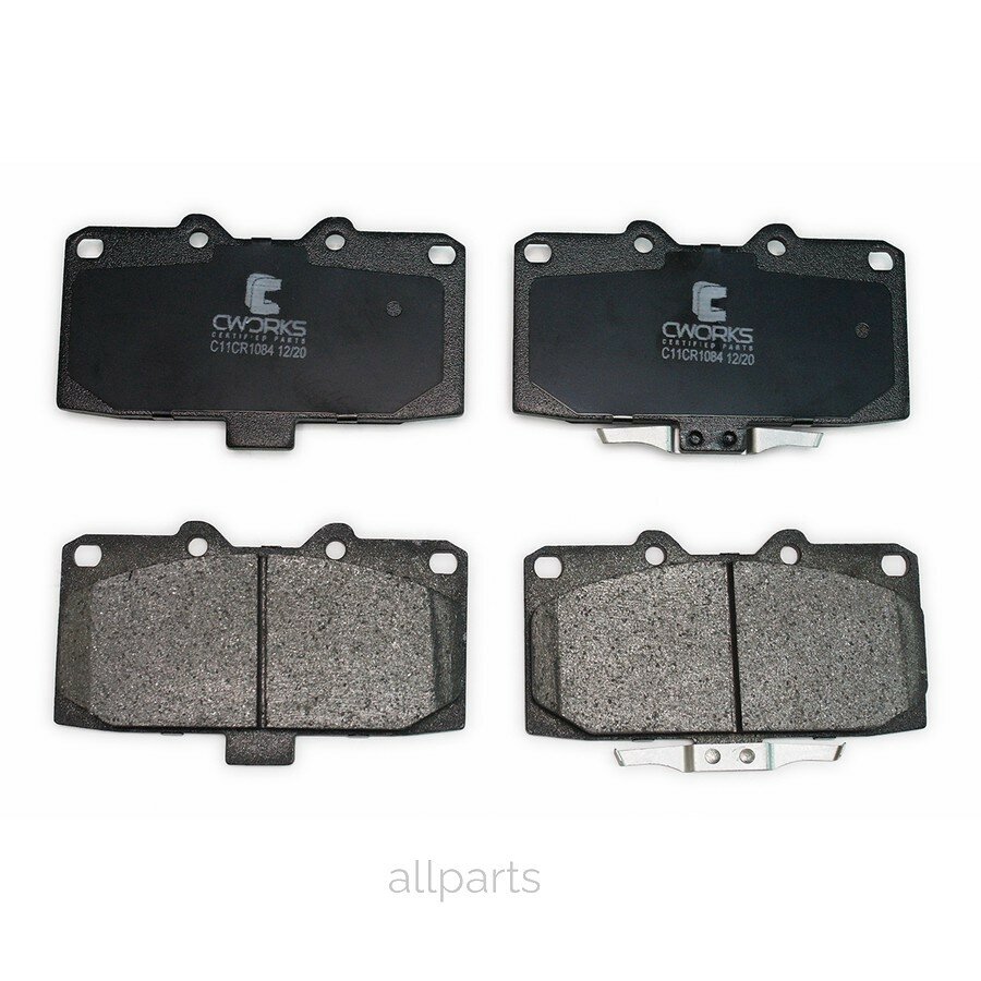 CWORKS C11CR1084 Тормозные колодки передние (Low Metallic) CWORKS C11CR1084