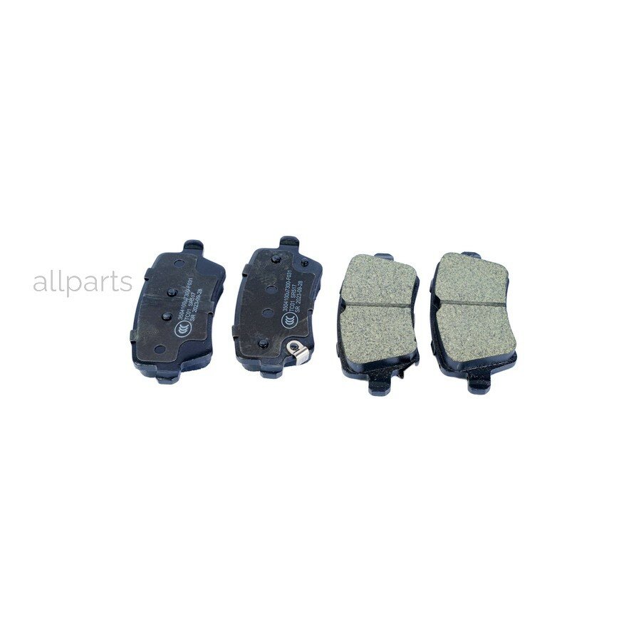 NSP NSPRS7N19 колодки тормозные задние москвич 3/JAC J7