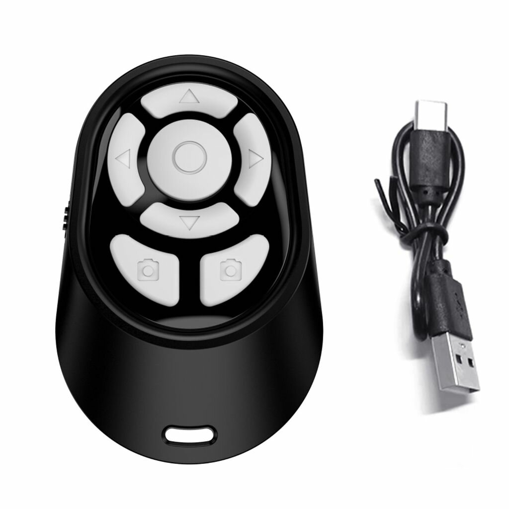 Пульт ДУ, Беспроводной пульт для электронных книг с кнопкой перелистывания и беспроводным PPT-показом - черного цвета