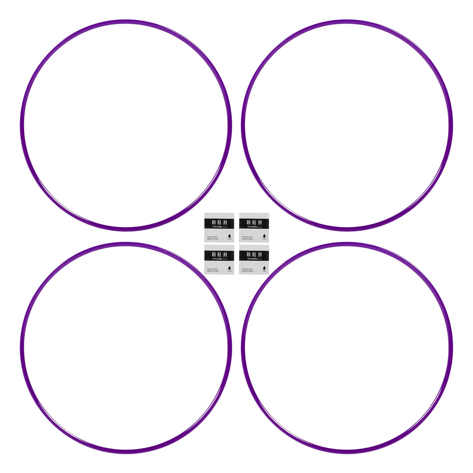 4pcs 21 -дюймовый колесный обод защищает от царапин -доказательств самостоятельного самооткрытия