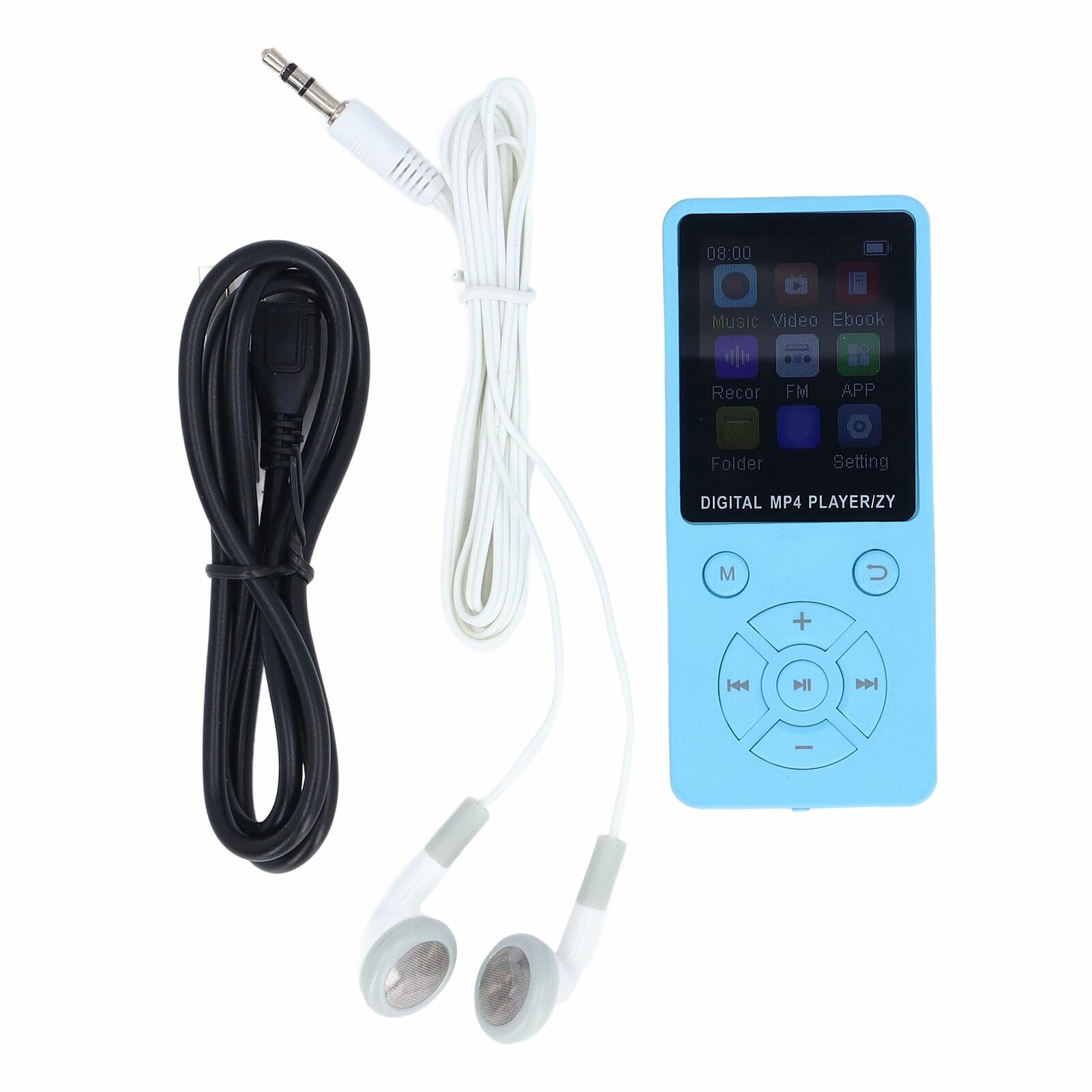 MP3-плеер 64ГБ с наушниками (белый)