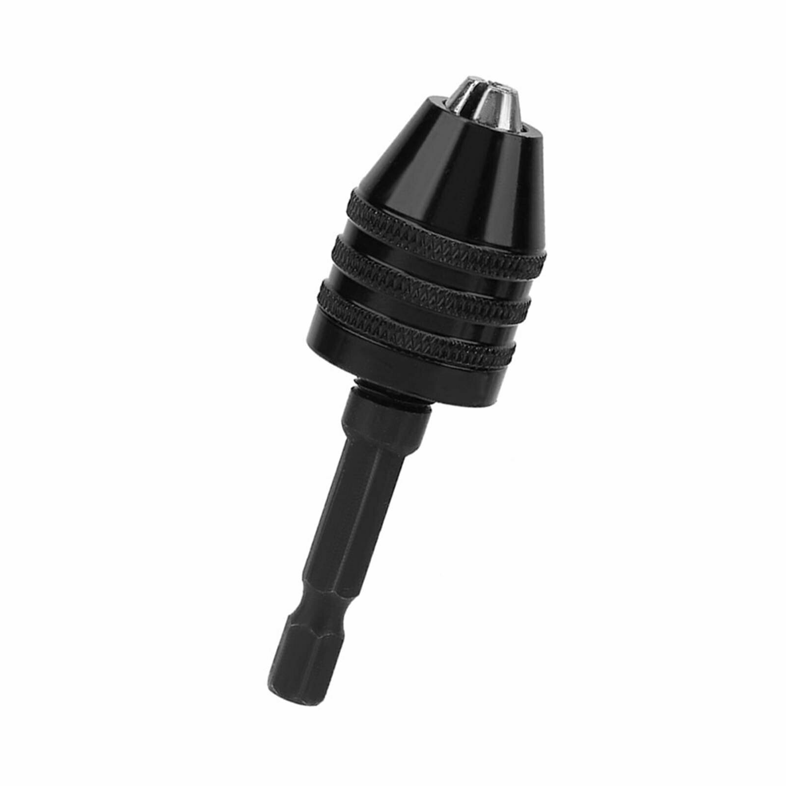 Keyless Chuck Conversion Tool, Drill Bit Quick Connect Chuck, 0.3-6.5mm 1/4 for Impact Driver Mini Power — фото 1