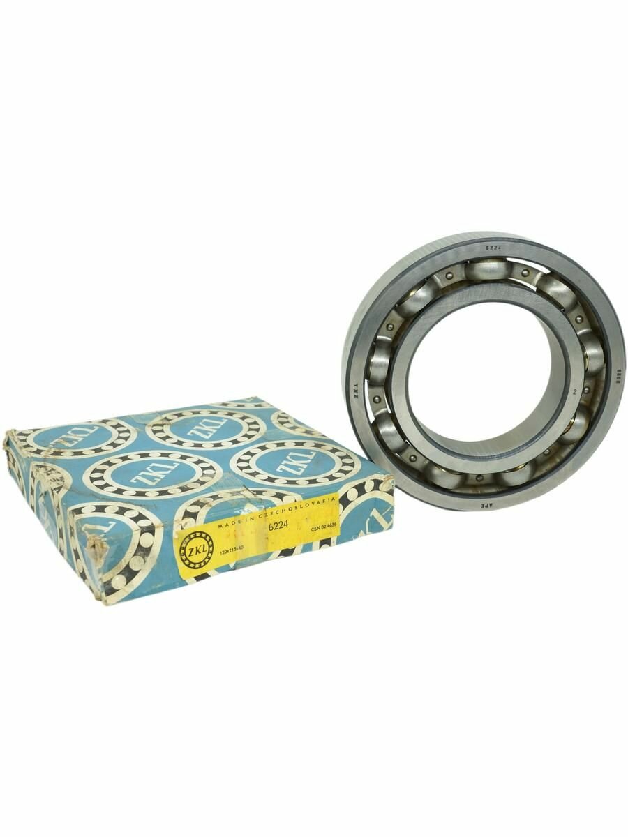 Подшипник 6224 ZKL (ГОСТ 224) открытый, Чехия 120x215x40