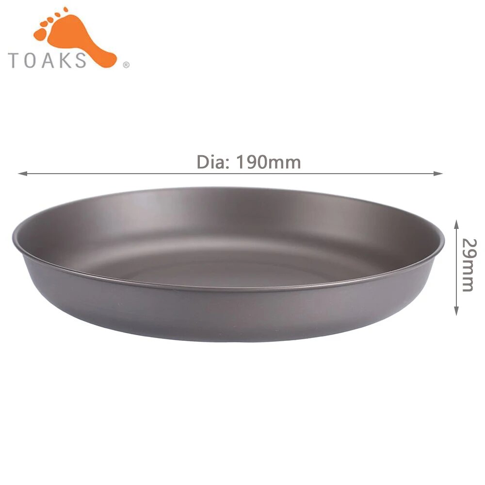 TOAKS титановая тарелка-сковорода T-18