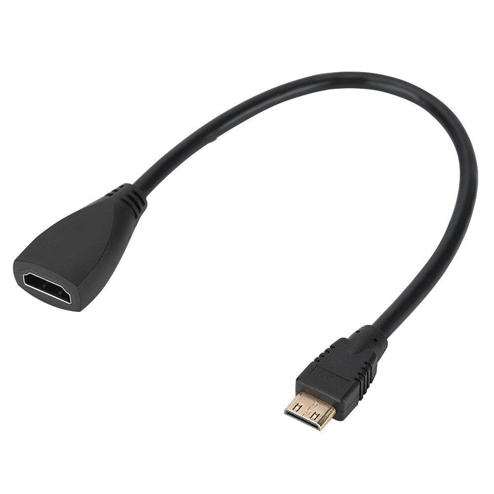 HDMI Женский до мини -HMDI Мужчина -усыновитель кабельный конвертор 1080p 3D Высокая скорость