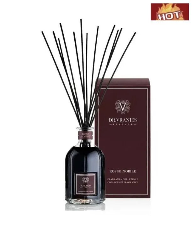 Rosso Nobile (благородное красное вино) диффузор, Аромат для дома, 250 мл / Dr.Vranjes .-HOT