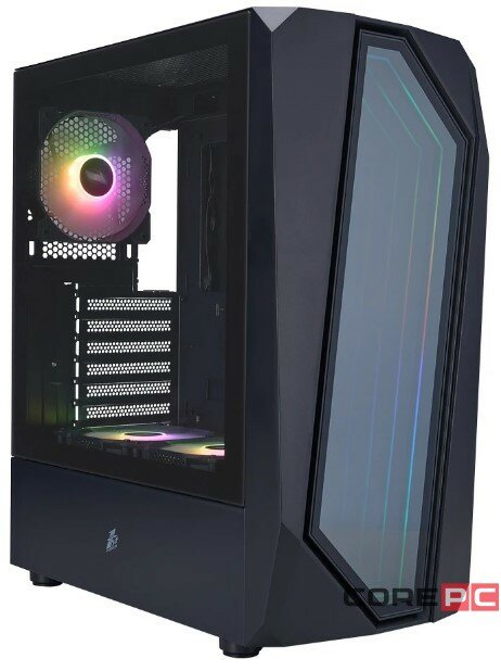 Компьютерный корпус 1STPLAYER INFINITE SPACE IS6 ARGB Black (IS6-BK-2F7R-1F7)