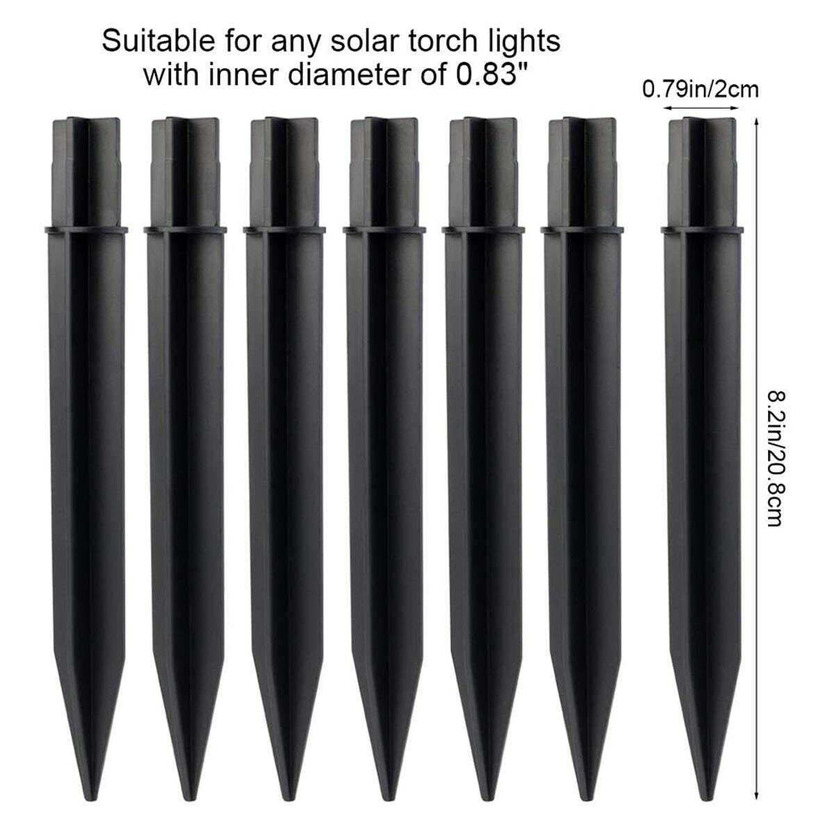 Газонная лампа Ground Spikes-15 * грунтовые шипы-черные