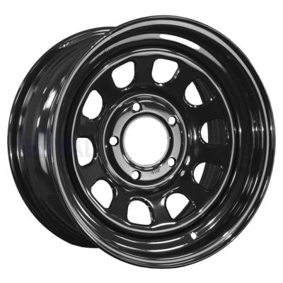 Штампованный колесный диск ZEPP 4x4 Mercedes Semicircle 8x16/5x130 ET20 D84 Gloss Black (LTM)