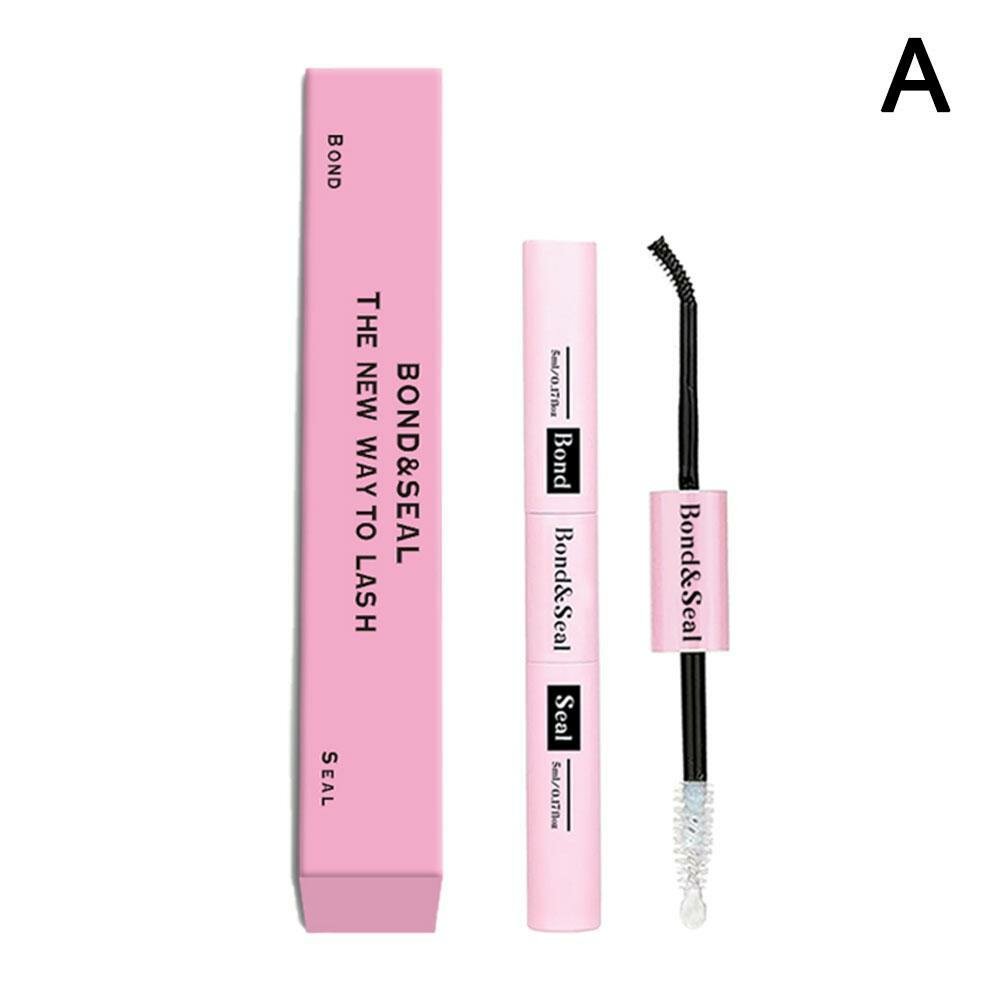 Клей для ресниц и фиксатор 10 мл Смывка для макияжа, щипцы для завивки ресниц, щётка для бровей