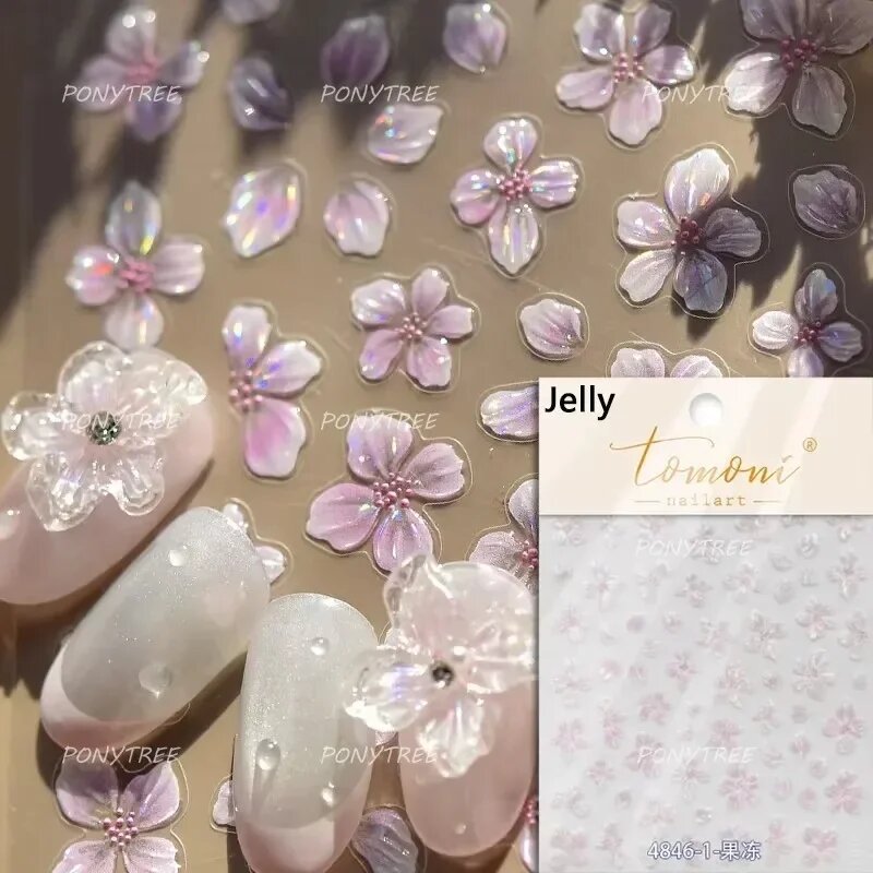 Набор для маникюра PONYTREE Jelly Colorful Lily Petals