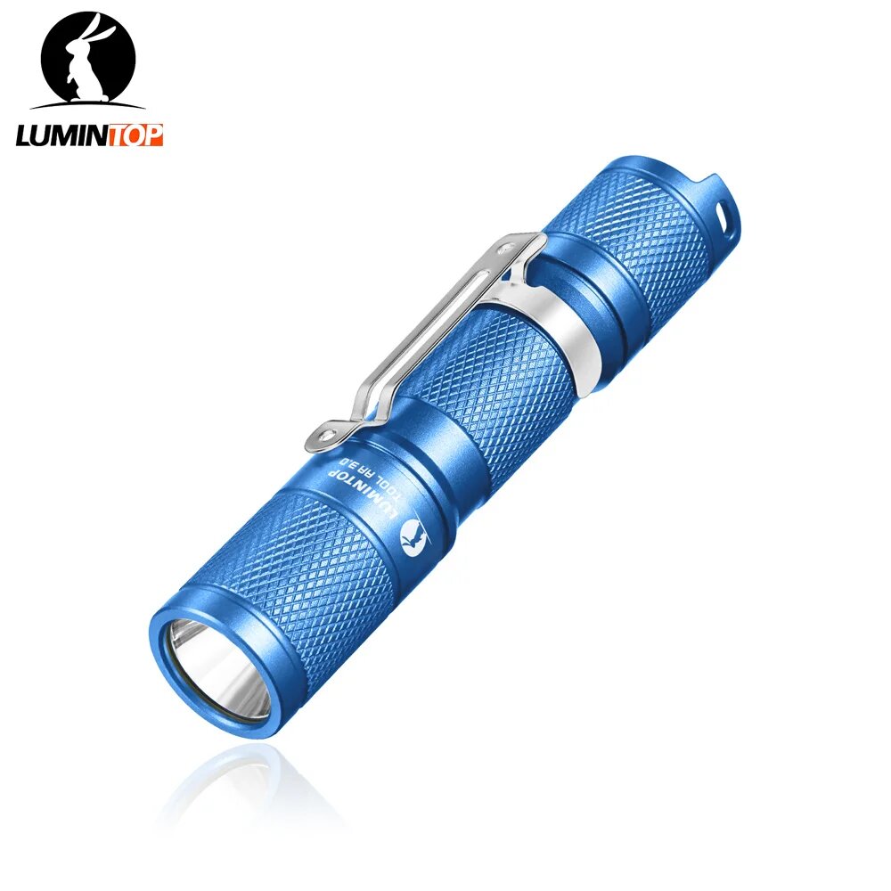 Lumintop TOOL AA V3.0 синий фонарик 900 люмен Голубой, Flashlight only