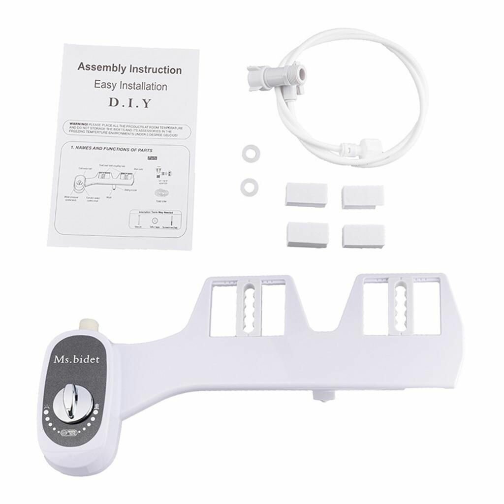 Неэлектрическая насадка для биде, тонкая и прочная, для унитазов, - A