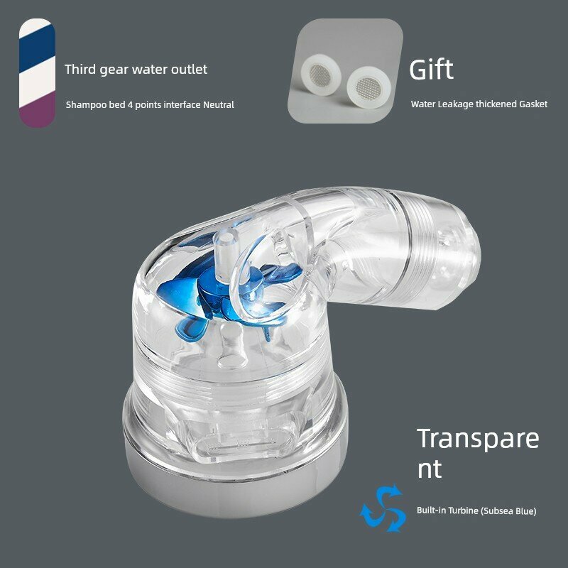 Душевая лейка для парикмахерских, барбершопов и салонов красоты, турбонаддувная мини-насадка, детская душевая лейка,