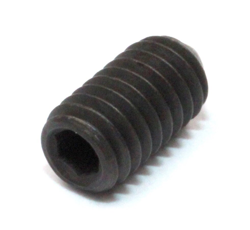 Винт установочный М4х8 внутр. шестигр. (острый, нерж. сталь А2 с покрытием), DIN914/ГОСТ 8878