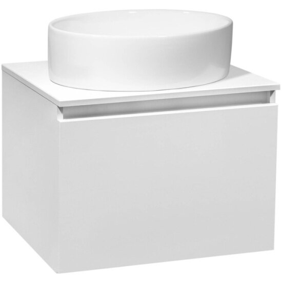 Тумба подвесная Runo Руно Бари 60 белая