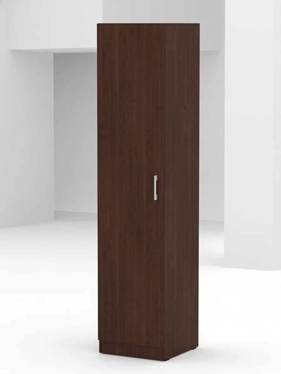 Шкаф пенал FRESTER для одежды в спальню распашной с полками, от производителя