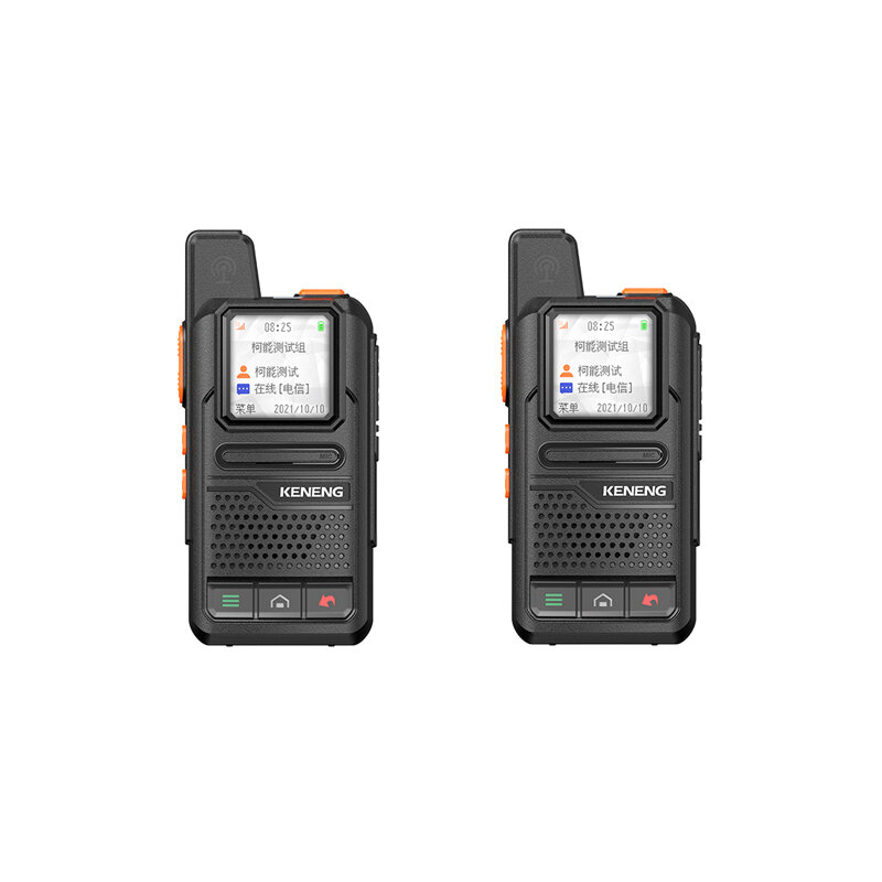 Портативная рация KENENG NG-268 черная, до 5 км, 16 каналов, компактная, легкая