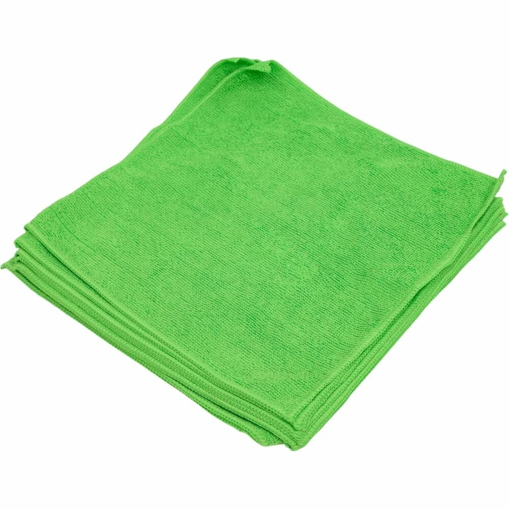 Салфетка микрофибра Ben Fatto 30x30 см зеленая 200 гр/м2. 10 шт/уп 28943 30327